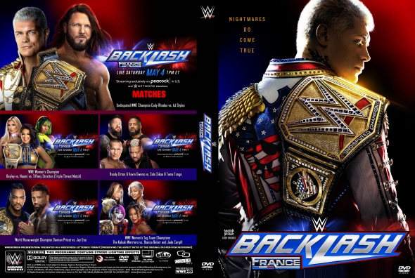 CoverCity - DVD Covers & Labels - WWE Backlash France 2024