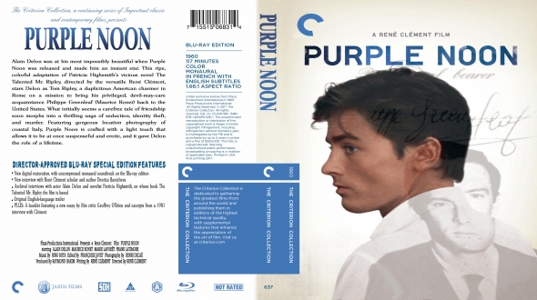 CoverCity - DVD Covers & Labels - Purple Noon
