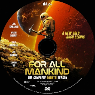 CoverCity - DVD Covers & Labels - For All Mankind - Season 4