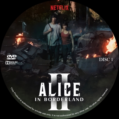 CoverCity - DVD Covers & Labels - Alice in Borderland - Season 2; disc 1