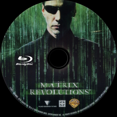 The Matrix Revolution Cd Cover