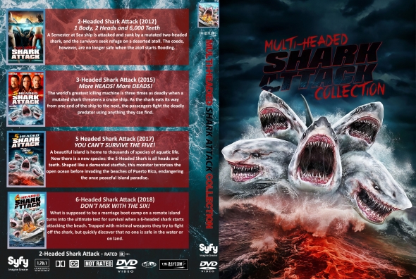 CoverCity - DVD Covers & Labels - Mult-Headed Shark Attack Collection