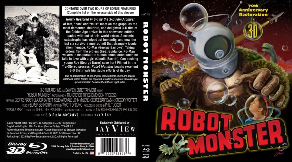 CoverCity - DVD Covers & Labels - Robot Monster 3D