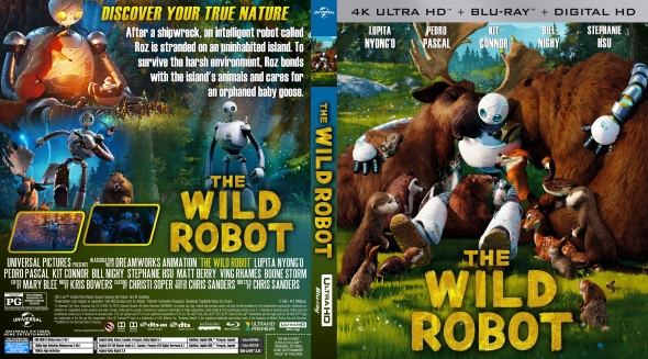 CoverCity - DVD Covers & Labels - The Wild Robot (4K)