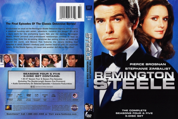CoverCity - DVD Covers & Labels - Remington Steele - Season 4 & 5 CoverCity - DVD Covers & Labels - Remington Steele - Season 4 & 5