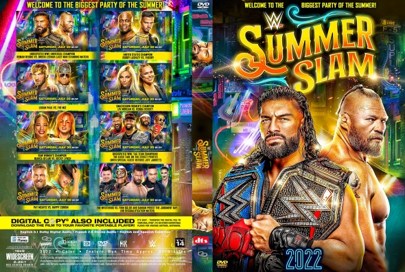 CoverCity - DVD Covers & Labels - WWE: SummerSlam 2022