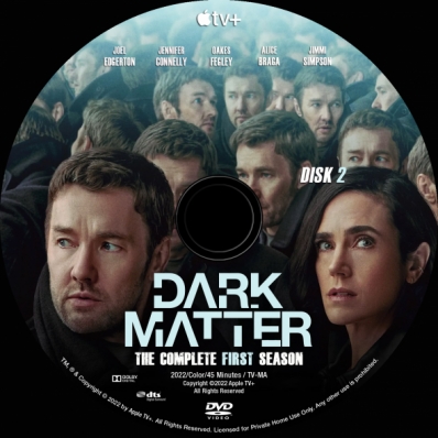 CoverCity - DVD Covers & Labels - Dark Matter - Season 1; disk 2