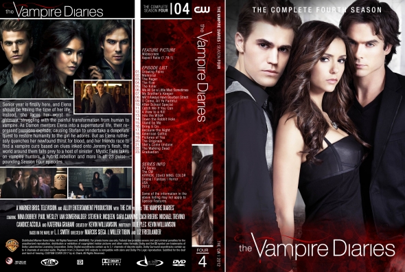 The Vampire Diaries Season 4 Cover
