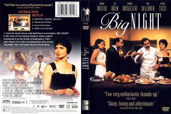 CoverCity - DVD Covers & Labels - Big Night