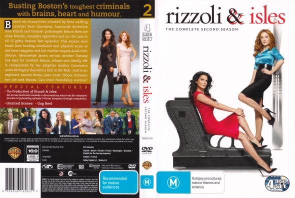 CoverCity - DVD Covers & Labels - Rizzoli & Isles - Season 2