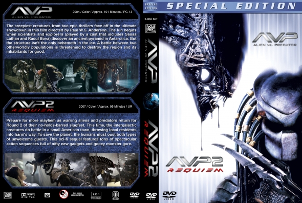 CoverCity - DVD Covers & Labels - Alien vs Predator Double Feature