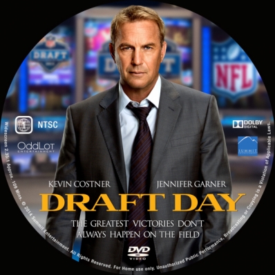 Draft Day Dvd Cover
