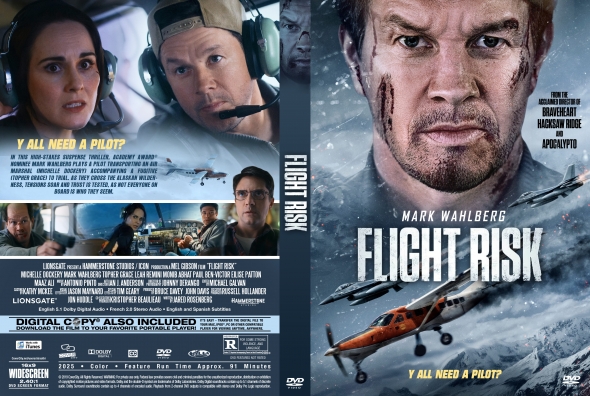 CoverCity - DVD Covers & Labels - Flight Risk