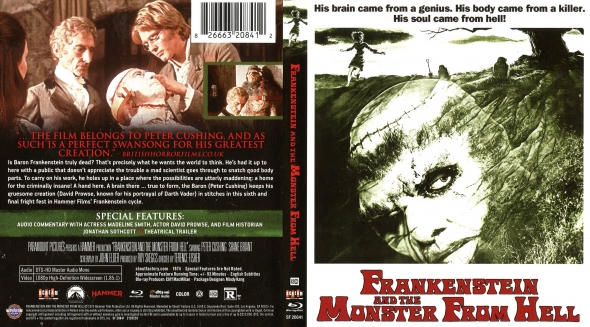 CoverCity - DVD Covers & Labels - Frankenstein and the Monster from Hell