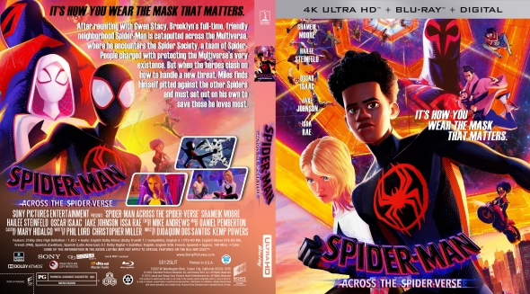 CoverCity - DVD Covers & Labels - Spider-Man: Across the Spider-Verse 4K