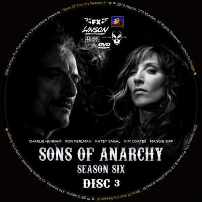 CoverCity - DVD Covers & Labels - Sons Of Anarchy - Season 6; disc 3