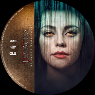 CoverCity - DVD Covers & Labels - Legacies - Season 4; disc 4