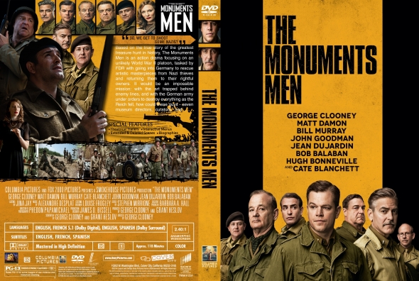 Monuments Men Dvd Cover