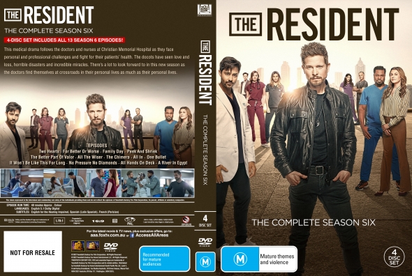 CoverCity - DVD Covers & Labels - The Resident - Season 6
