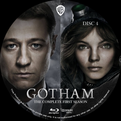 CoverCity - DVD Covers & Labels - Gotham - Season 1; disc 4