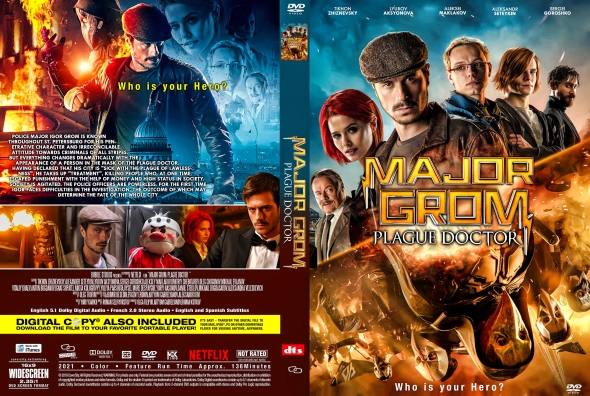 CoverCity - DVD Covers & Labels - Major Grom: Plague Doctor