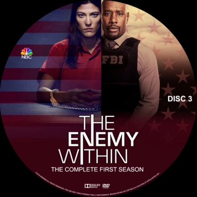 CoverCity - DVD Covers & Labels - The Enemy Within - Seaon 1; disc 3