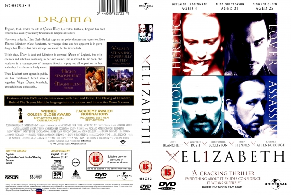 CoverCity - DVD Covers & Labels - Elizabeth