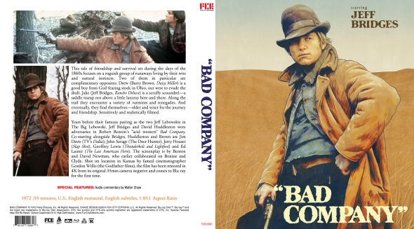 CoverCity - DVD Covers & Labels - Bad Company (1972)