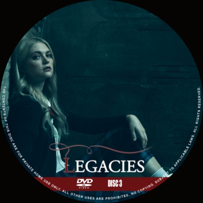 CoverCity - DVD Covers & Labels - Legacies - Season 1; disc 3