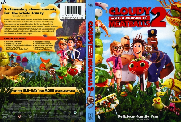 CoverCity - DVD Covers & Labels - Cloudy with a Chance of Meatballs 2