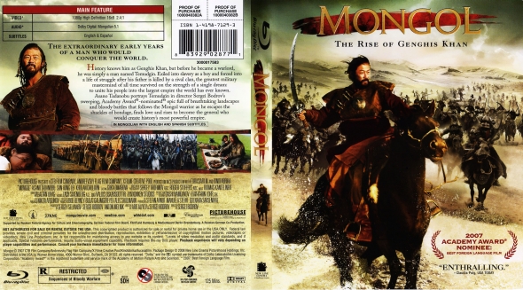 CoverCity - DVD Covers & Labels - Mongol: The Rise of Genghis Khan