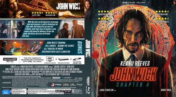CoverCity - DVD Covers & Labels - John Wick: Chapter 4 4K