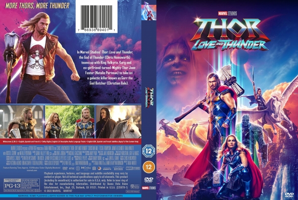 CoverCity - DVD Covers & Labels - Thor Love and Thunder
