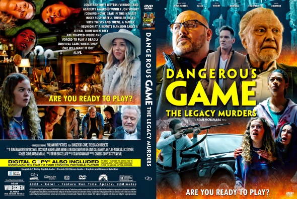CoverCity - DVD Covers & Labels - Dangerous Game: The Legacy Murders