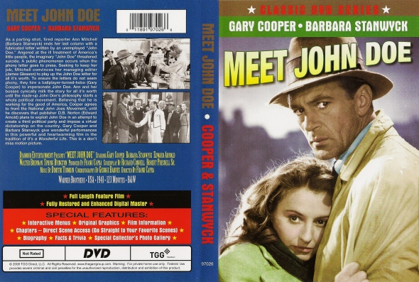 CoverCity - DVD Covers & Labels - Meet John Doe
