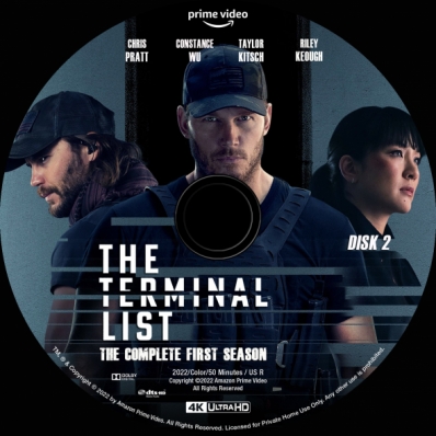 CoverCity - DVD Covers & Labels - The Terminal List 4K - Season 1; disk 2