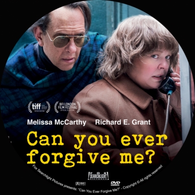 CoverCity - DVD Covers & Labels - Can You Ever Forgive Me?