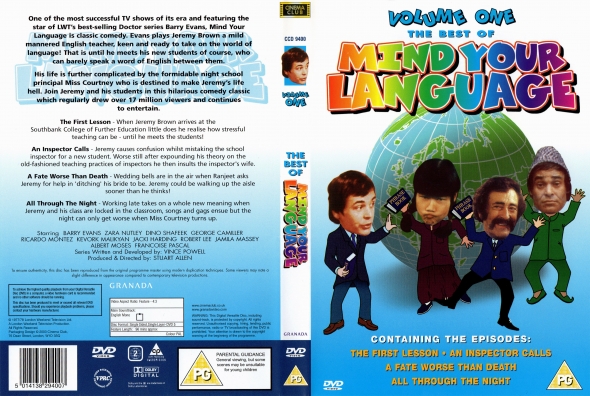 CoverCity - DVD Covers & Labels - Mind Your Language - volume one
