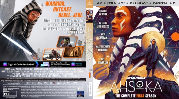 CoverCity - DVD Covers & Labels - Ahsoka 4K - Season 1
