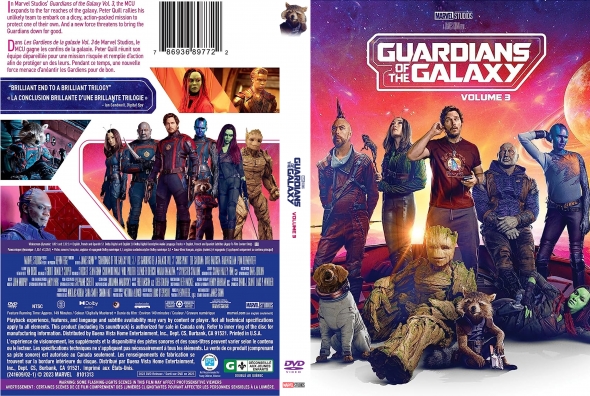 CoverCity - DVD Covers & Labels - Guardians of the Galaxy Vol. 3