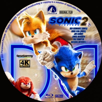CoverCity - DVD Covers & Labels - Sonic the Hedgehog 2 4K