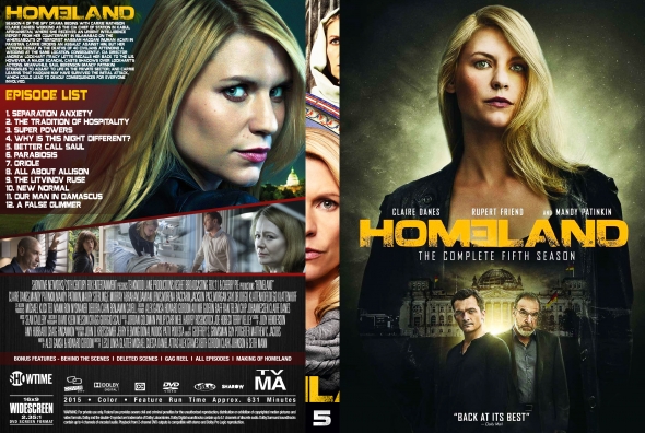 CoverCity - DVD Covers & Labels - Homeland - Season 5