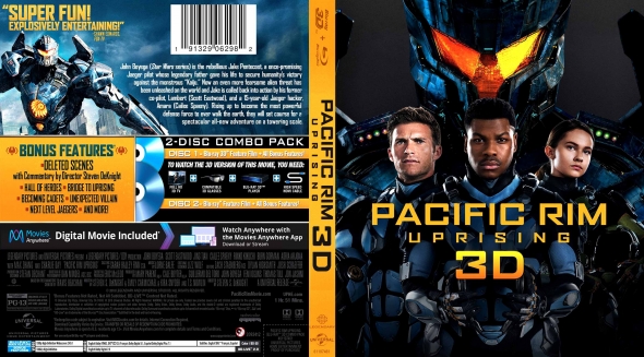 CoverCity - DVD Covers & Labels - Pacific Rim: Uprising 3D
