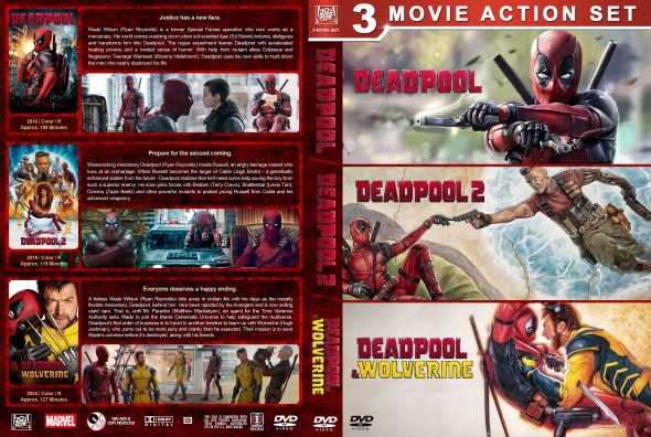 CoverCity - DVD Covers & Labels - Deadpool Triple Feature