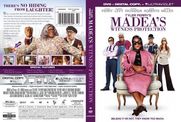 CoverCity - DVD Covers & Labels - Madea's Witness Protection
