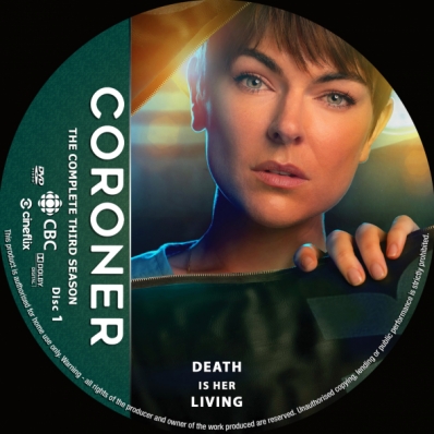 CoverCity - DVD Covers & Labels - Coroner - Season 3; disc 1