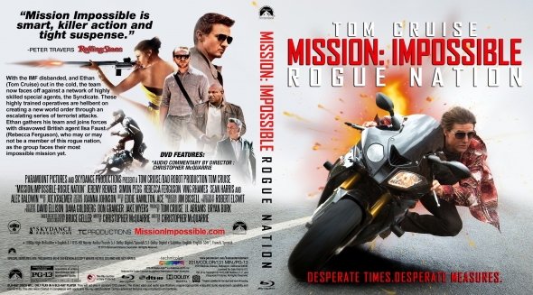 CoverCity - DVD Covers & Labels - Mission: Impossible - Rogue Nation