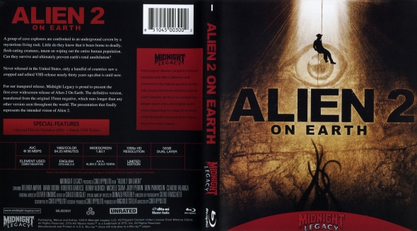 CoverCity - DVD Covers & Labels - Alien 2 on Earth