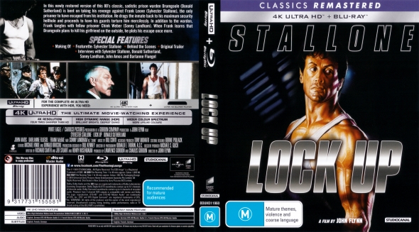 CoverCity - DVD Covers & Labels - Lock Up 4K