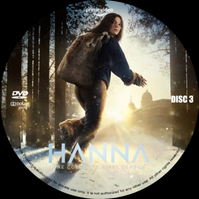 CoverCity - DVD Covers & Labels - Hanna - Season 1; disc 3